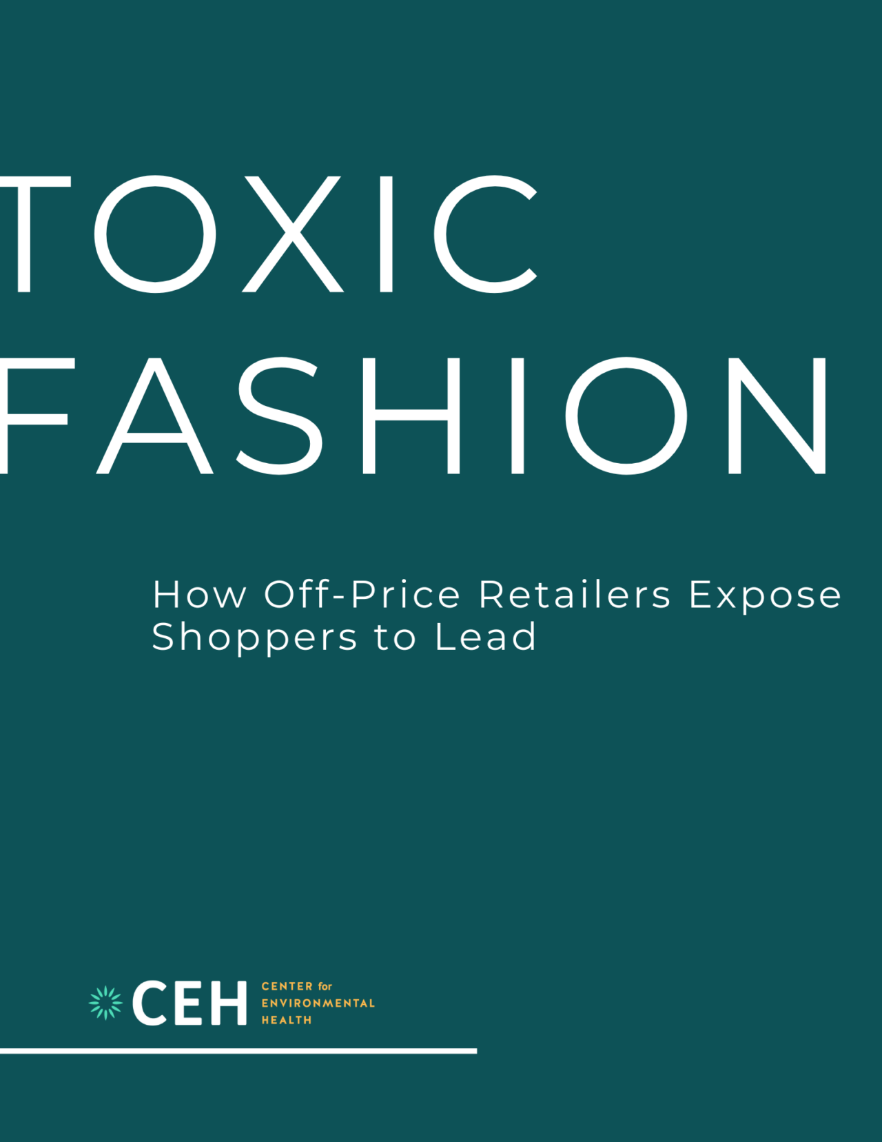 Toxic Fashion - Center for Environmental Health